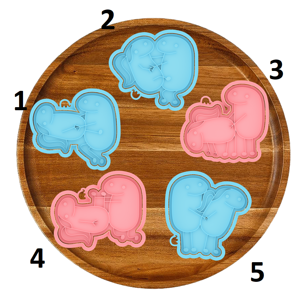 Flork #9 x Unidad de 5 cortadores – homeprint3d