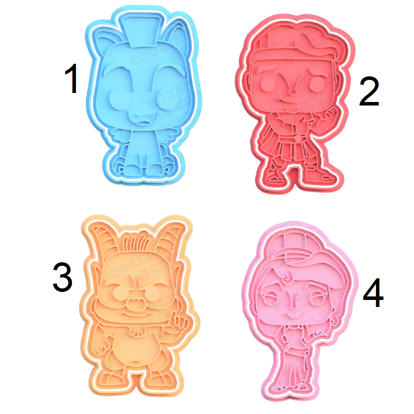 Disney Hercules x Unidad de 4 cortadores – homeprint3d
